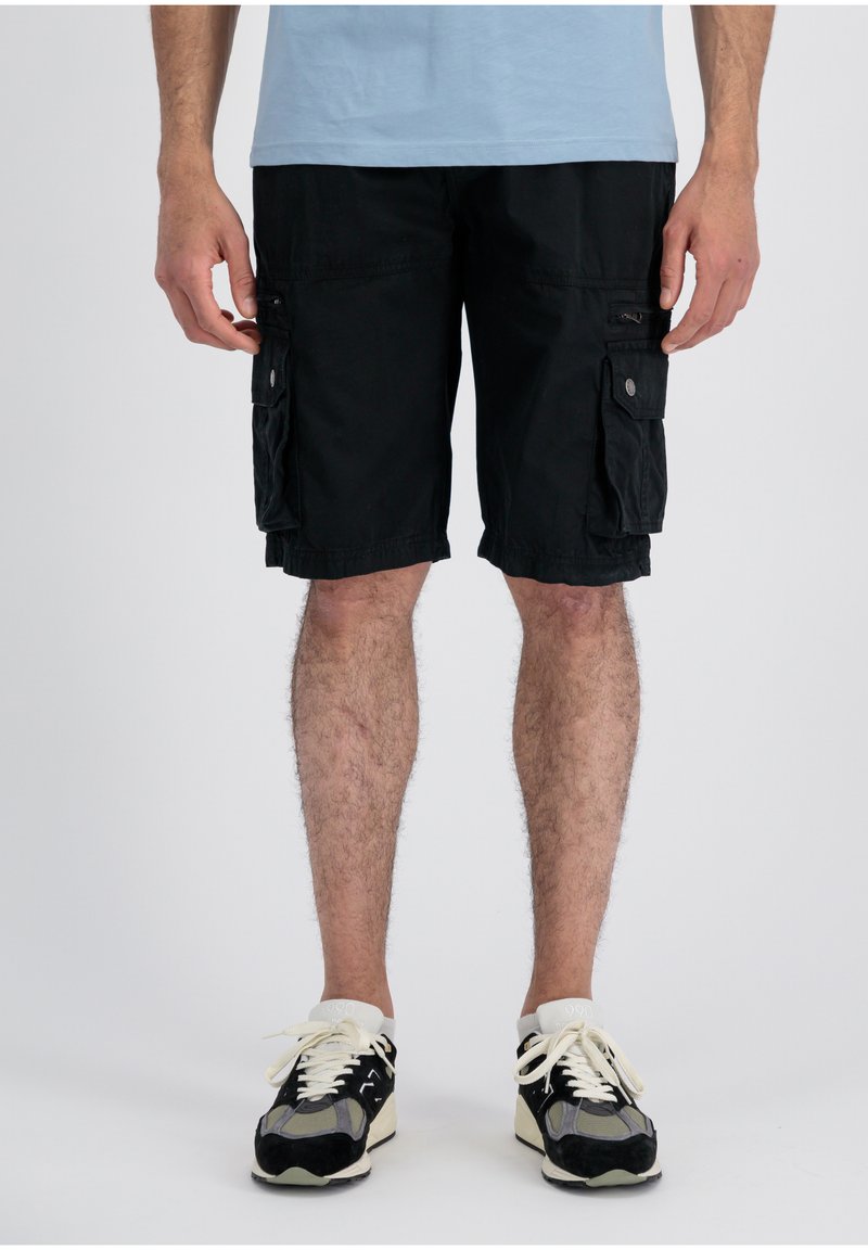 Alpha Industries Šortky - black/čierna - Zalando.sk