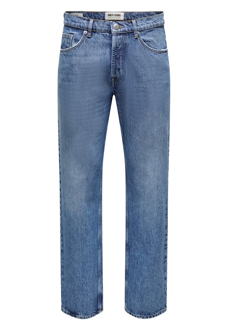Only & Sons ONSEDGE LOOSE MID NOOS - Blugi loose fit - medium blue ...