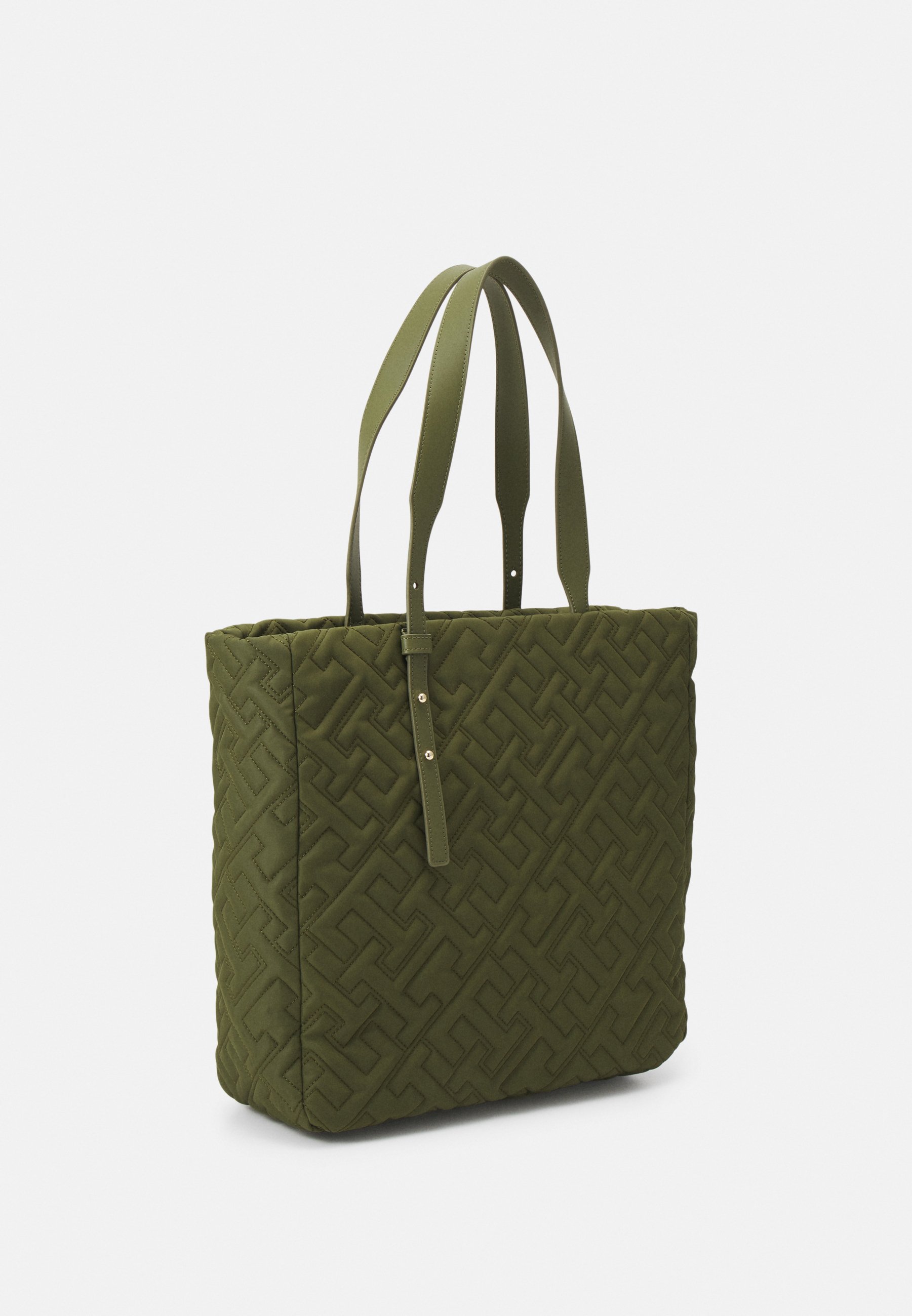 Tommy Hilfiger SOFT TOTE MONO Shopping Bag putting green dunkelgrun Zalando