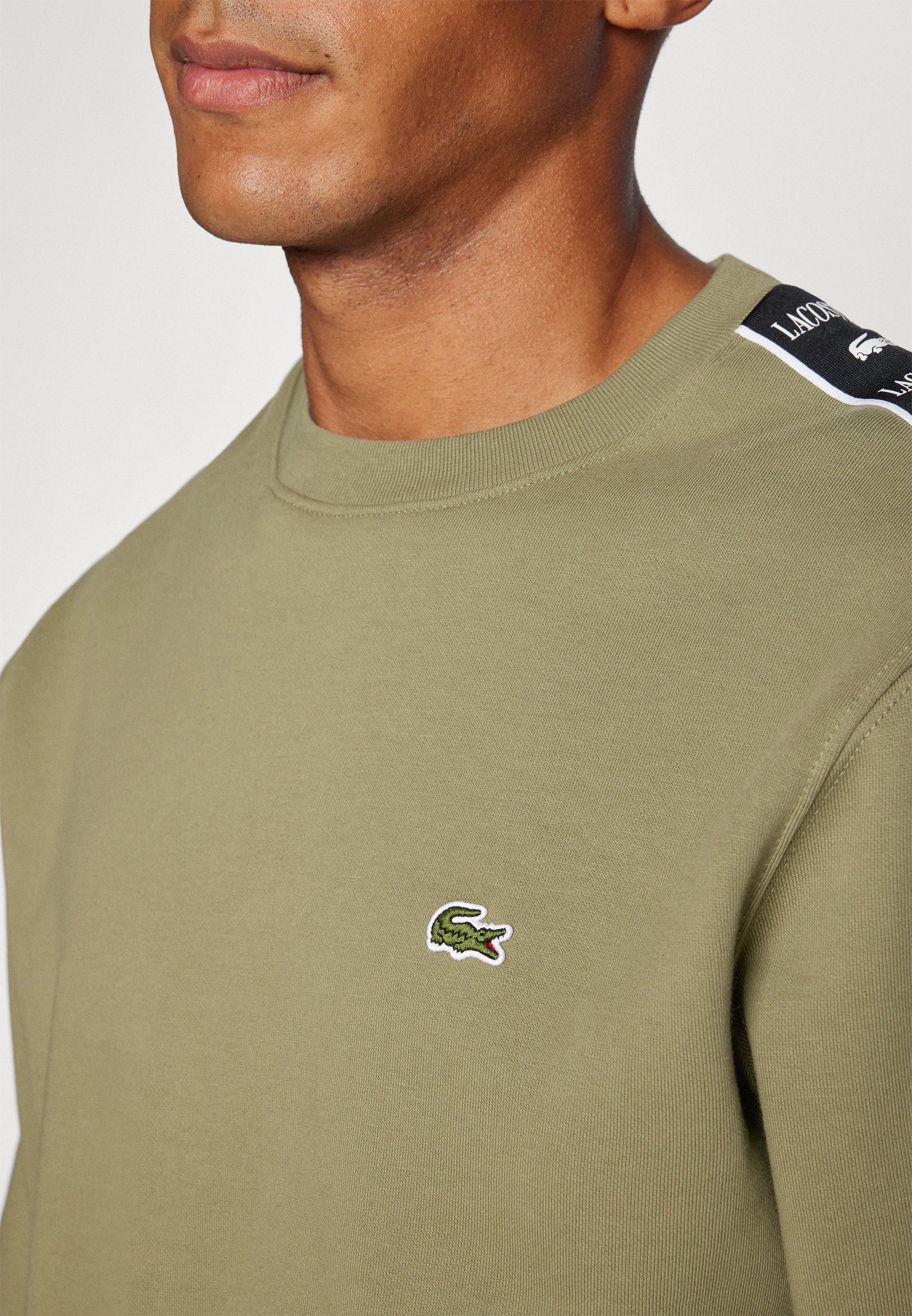 Lacoste Sport Sweatshirt khaki kaki ZALANDO.FR