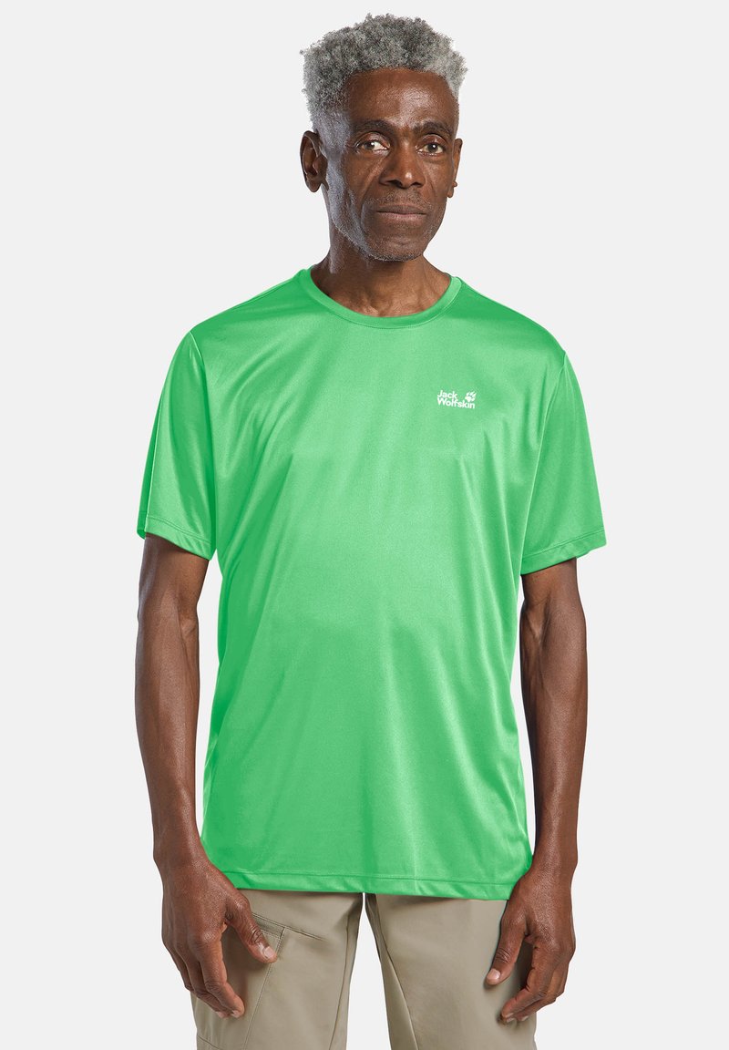 Jack Wolfskin TECH T M - Sports T-shirt - lizard/green - Zalando