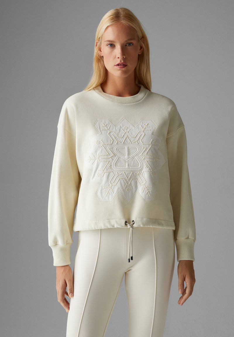 Bogner HELEN - Sweatshirt - offwhite/off-white - Zalando.ie