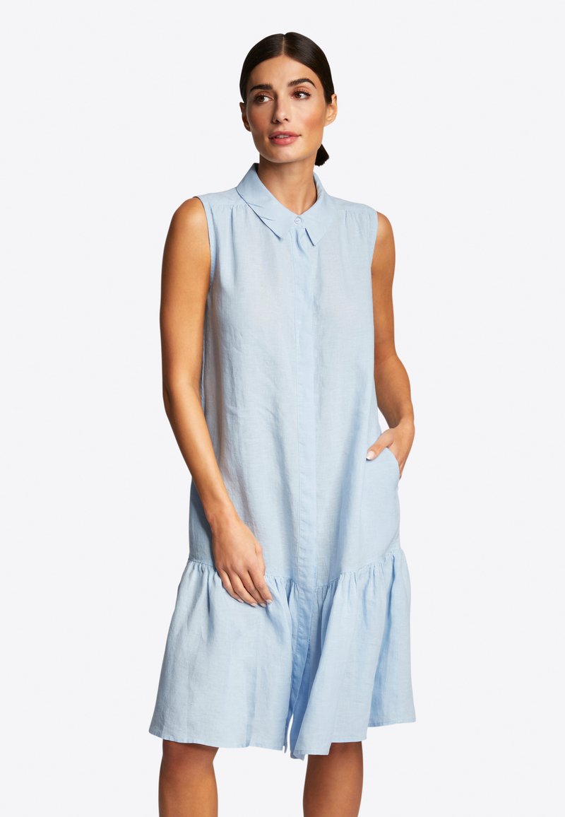 Rich & Royal Sukienka koszulowa - skyway blue/niebieski - Zalando.pl