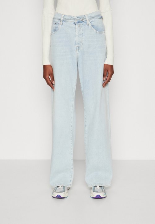 Replay TEIA - Flared Jeans - light blue/light-blue denim - Zalando.ch