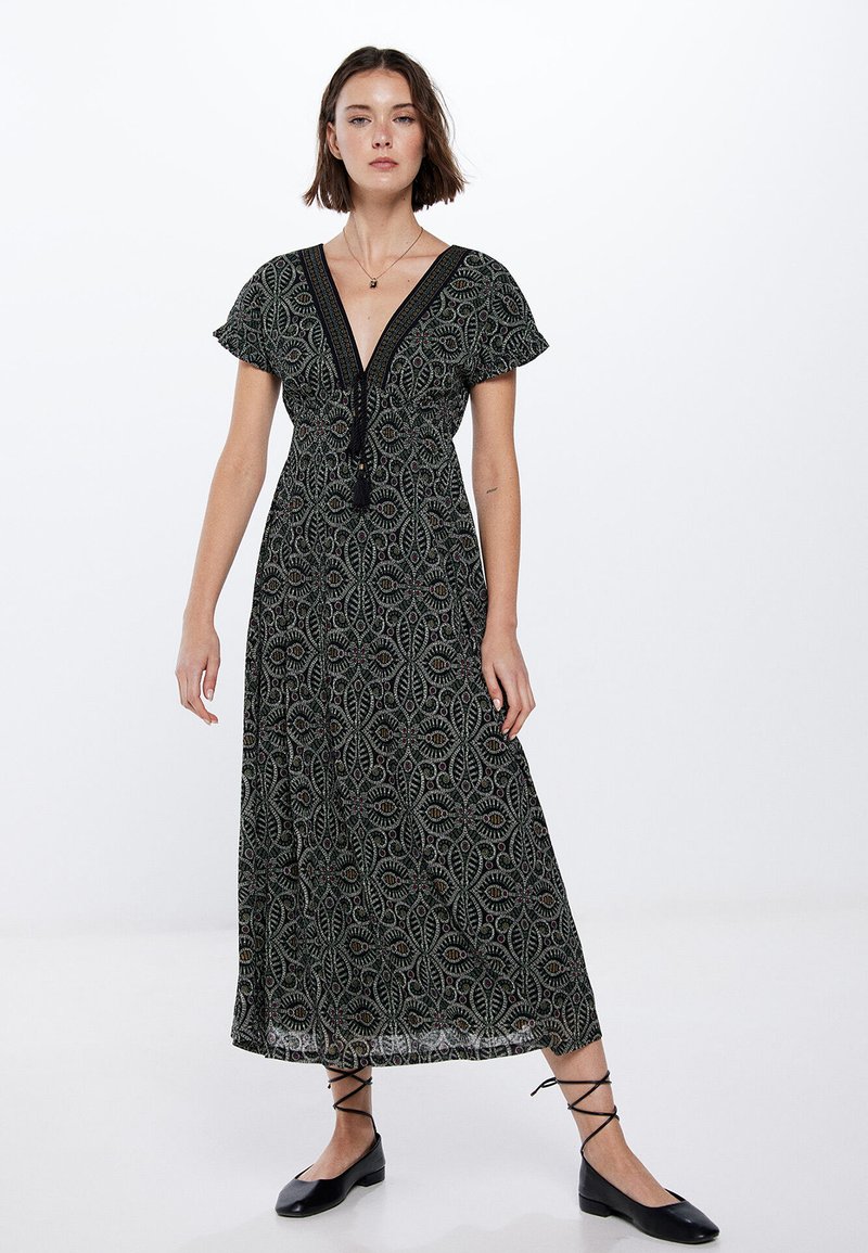 Springfield Day dress - black - Zalando