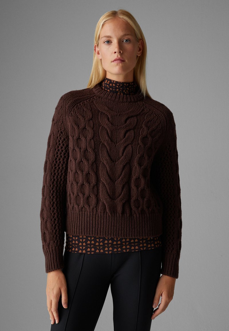 Bogner NATALIE - Strickpullover - braun - Zalando.de