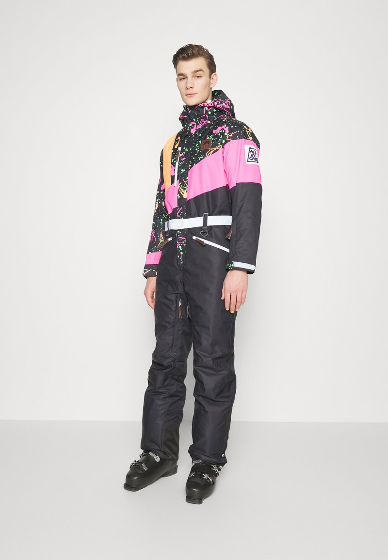 OOSC SKI SUITS CLUELESS FIT UNISEX - Schneeanzug - black/schwarz ...