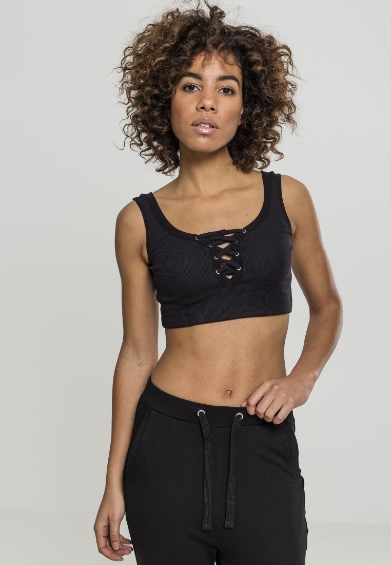 Urban Classics Top - black/negro - Zalando.es