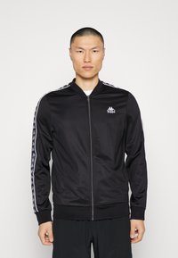 Kappa TRACKSUIT JACKET - Chaqueta de entrenamiento - caviar/negro ...