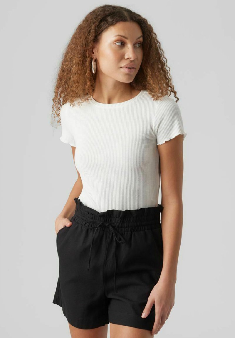 Vero Moda T-shirt basique - snow white/blanc - ZALANDO.FR