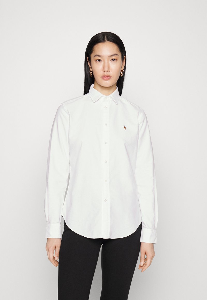 Polo Ralph Lauren OXFORD SHIRT - Skjorte - white/hvit - Zalando.no