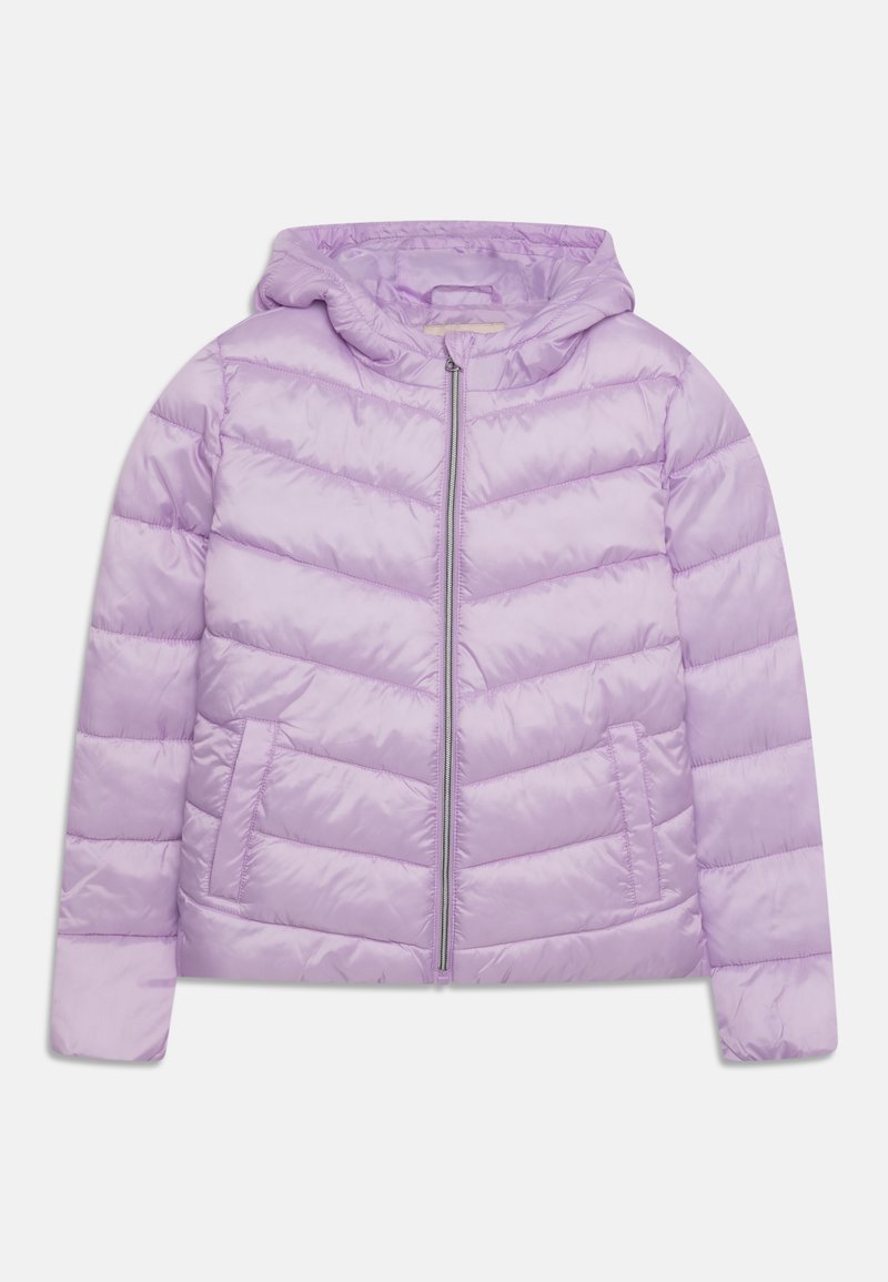 ONLY GIRLS KOGTANEA QUILTED HOOD - Light jacket - pastel lilac/lilac ...