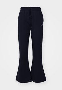 Nike Sportswear FLARE - Tracksuit bottoms - black/sail/black - Zalando ...