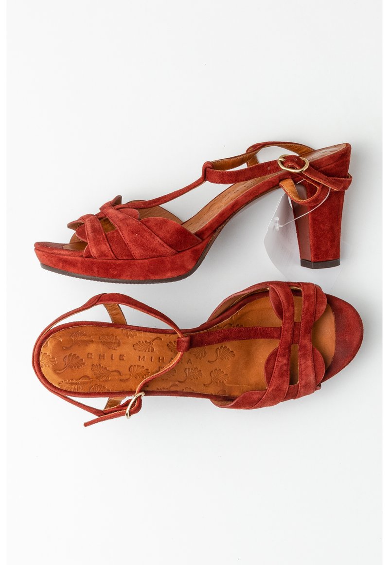Chie Mihara Sandaler - red/rød - (Pre-owned) - Zalando.dk