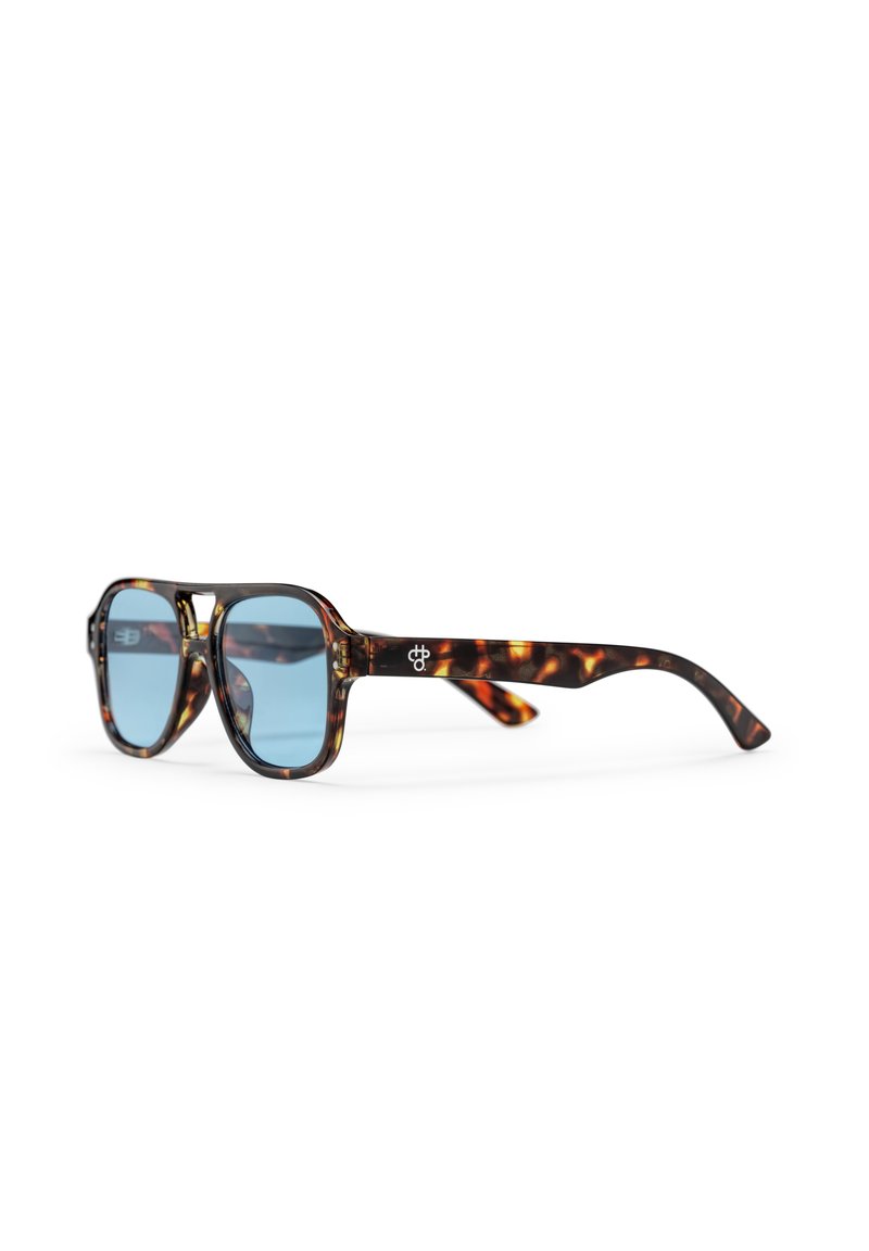 CHPO COCAS UNISEX - Aurinkolasit - turtle brown / light blue/sininen ...