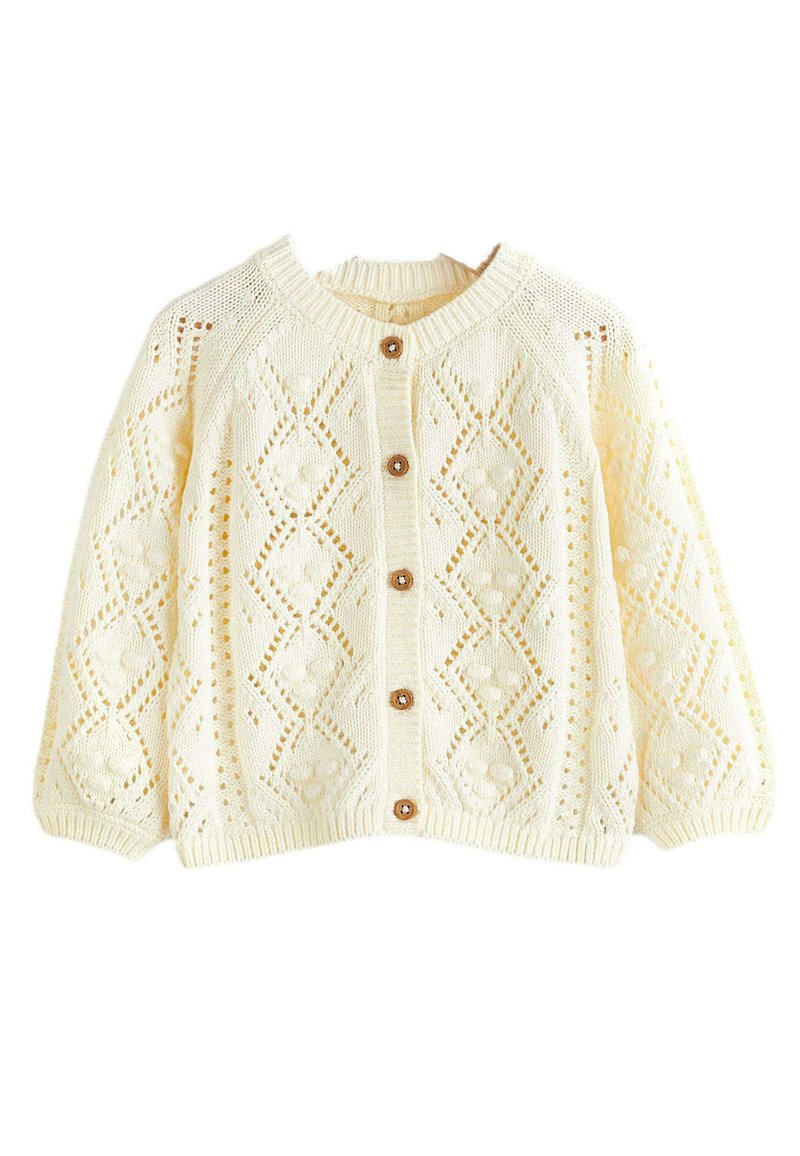 Next BOBBLE - Cardigan - white/hvid - Zalando.dk