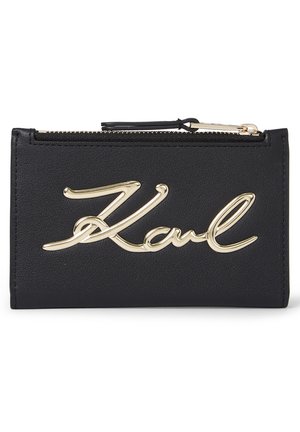 KARL LAGERFELD SIGNATURE CROSSBODY - Wallet - cream/off-white - Zalando ...