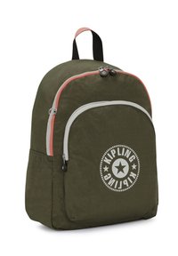 Kipling CURTIS M - Ryggsäck - strong moss ce/grönmelerad - Zalando.se