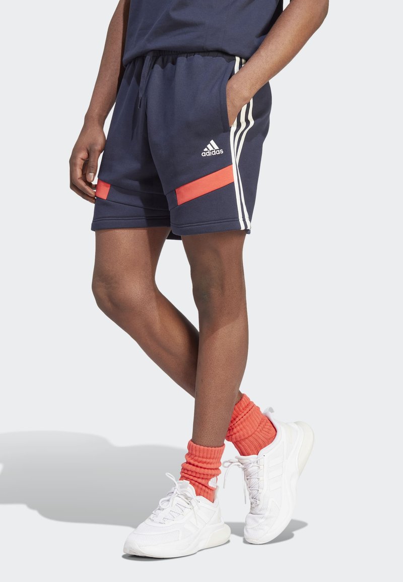 adidas Sportswear COLOURBLOCK - Tracksuit bottoms - legend ink/dark ...