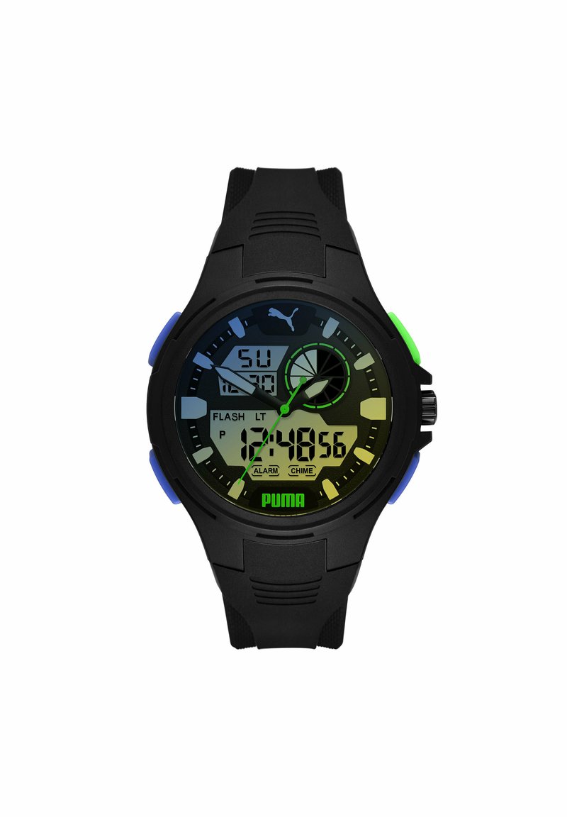 Puma TRADITIONAL - Digital watch - black - Zalando.de