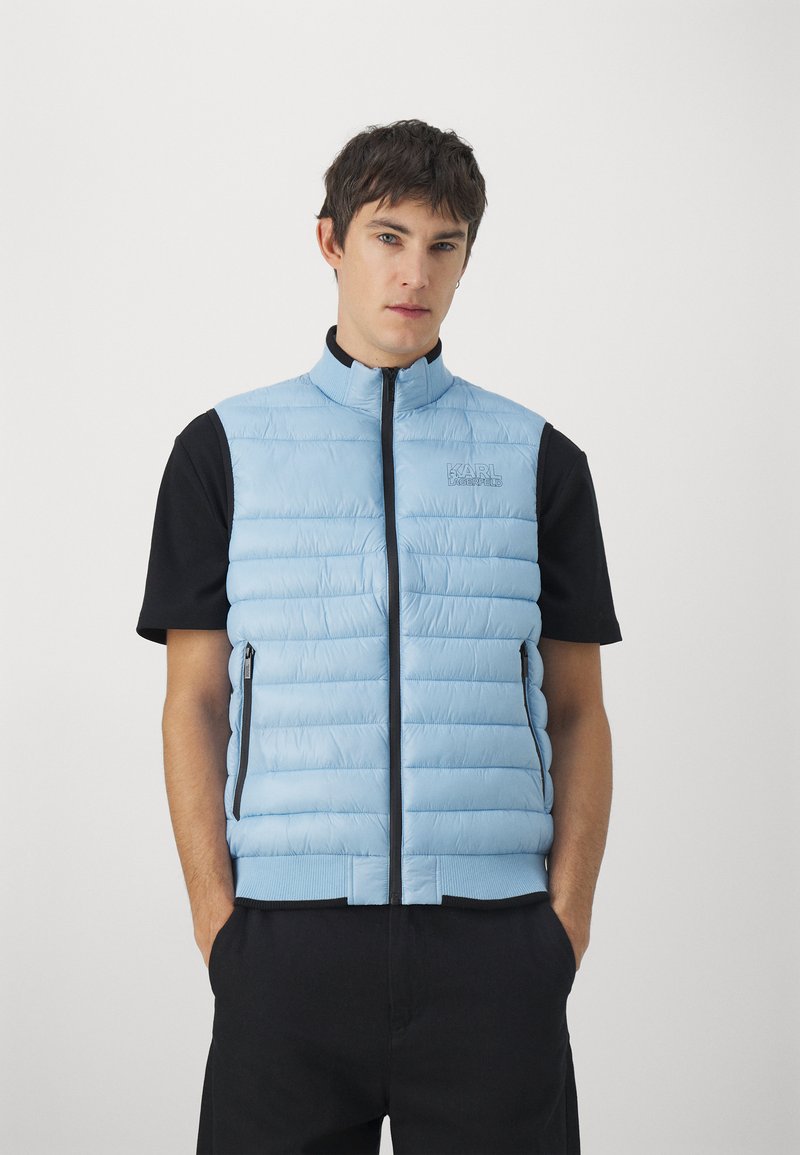 KARL LAGERFELD VEST - Chaleco - light blue/azul - Zalando.es