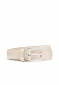 BOSS NAVYA - Bälte - natural two/vit - Zalando.se