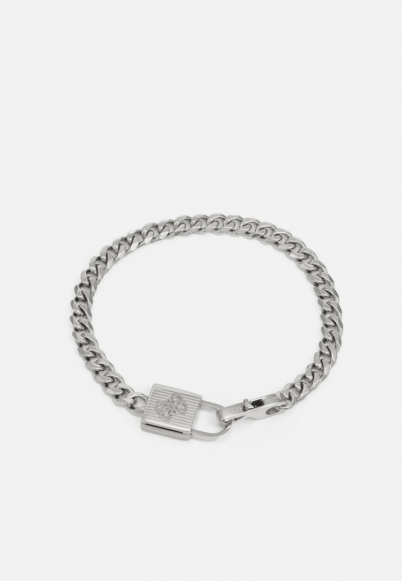 Guess LOCK N ROLL UNISEX - Bracelet - silver-coloured - Zalando.co.uk