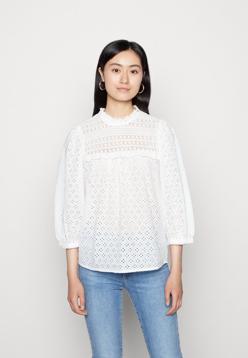 YAS YASSTARA - Blúz - star white/fehér - Zalando.hu
