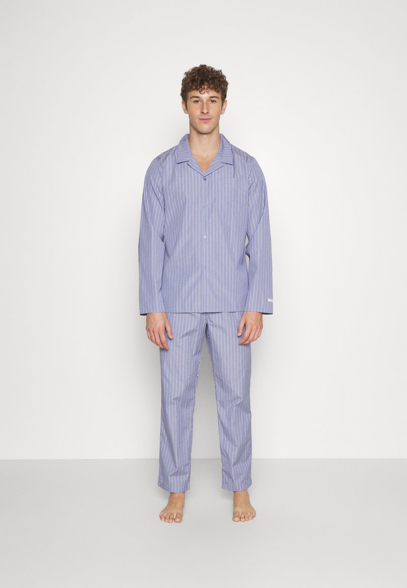 Björn Borg CORE THOMAS MASON POPLIN PYJAMA SET - Pyjama set - light ...