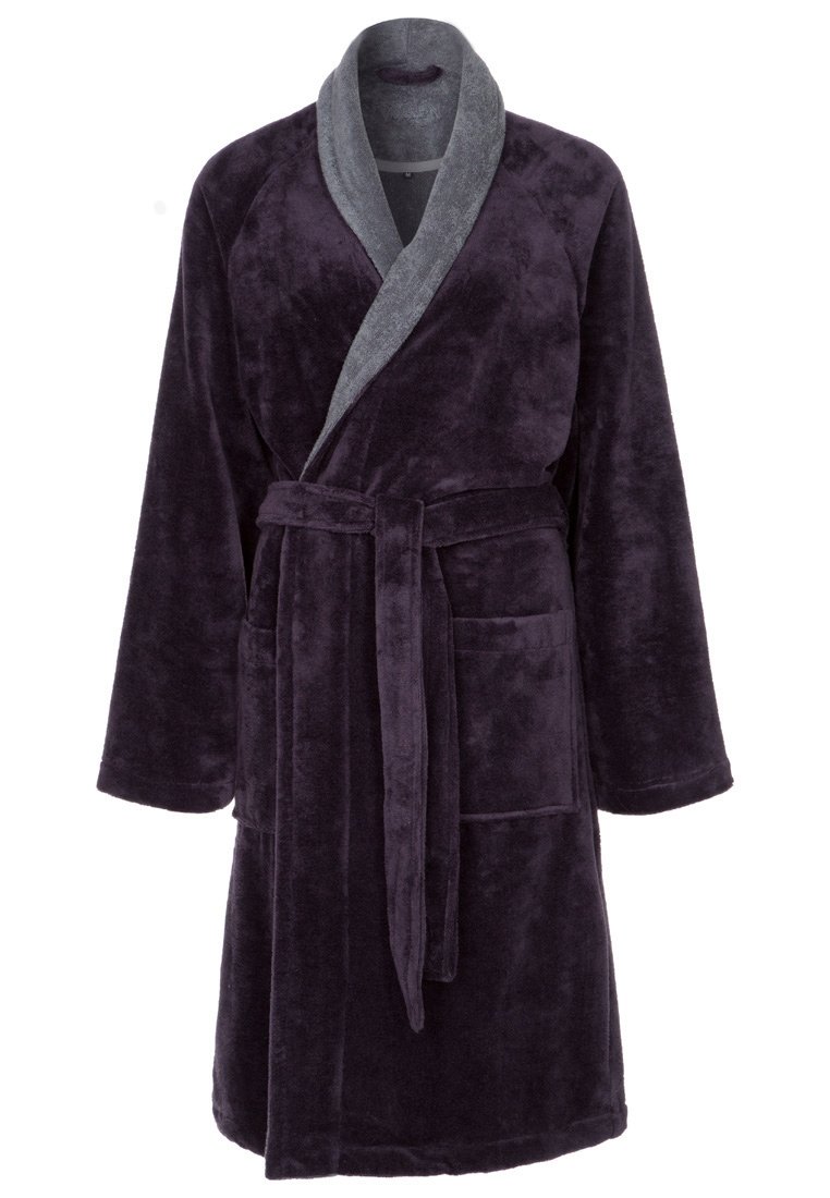 Vossen POLLY - Dressing gown - schwarz/anthracite - Zalando.co.uk
