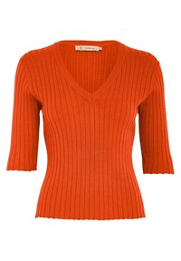 PEPPERCORN PCTANA - Camiseta básica - intense orange/naranja - Zalando.es