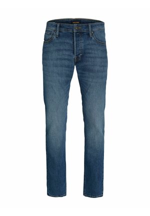 Jack & Jones MIKE - Jeans slim fit - blue denim/mörkblåmelerad - Zalando.se