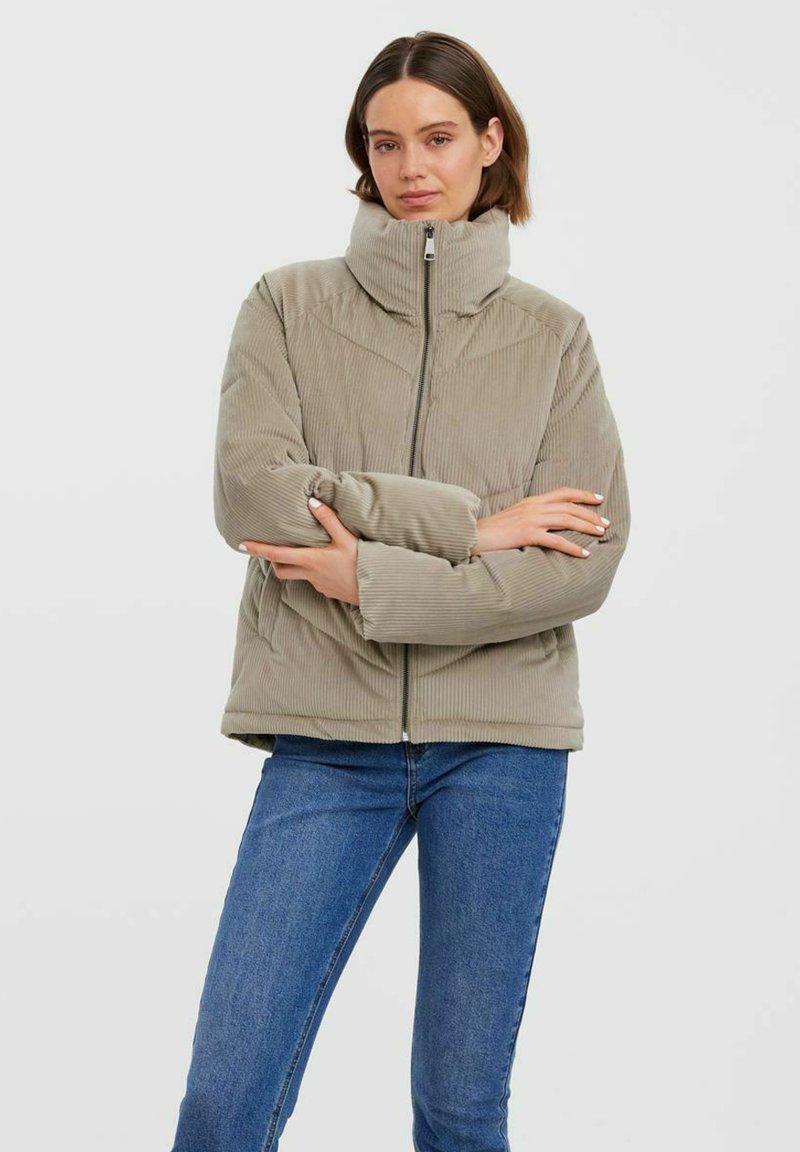 Vero Moda VMDEBBIEHARLIE - Winterjacke - laurel oak/grau - Zalando.de