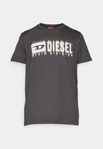 Diesel DIEGOR UNISEX - T-shirt imprimé - black/noir - ZALANDO.CH