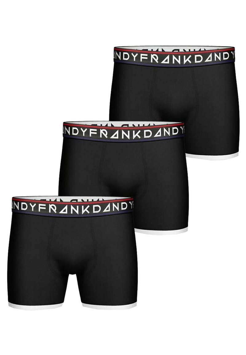 Frank Dandy 3-pack ST PAUL - Onderbroeken - black/zwart - Zalando.be