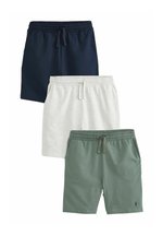 Next 3 PACK STANDARD - Tepláky - navy green ice grey/modrá - Zalando.sk