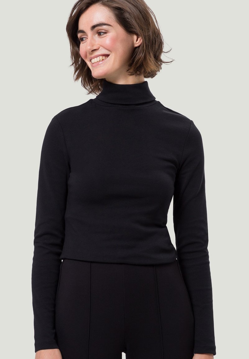 zero Top s dlouhým rukávem - black beauty/černá - Zalando.cz