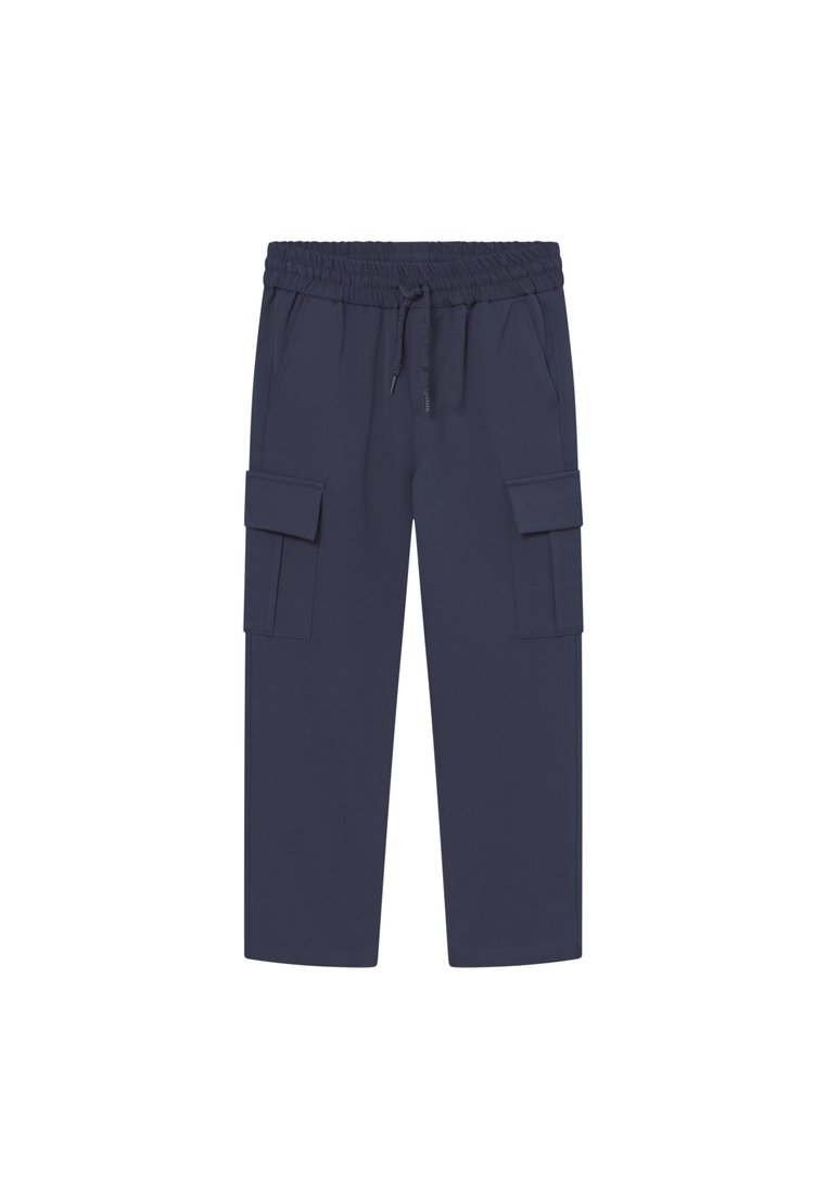 Les Deux PATRICK PANTS UNISEX - Pantalon cargo - dark navy/bleu marine ...
