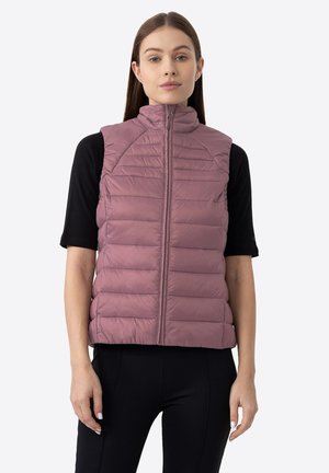 VILA VINILLY SHORT QUILTED - Chaleco - pale iris/lila - Zalando.es