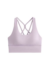 OYSHO COMFORTLUX WITH CUPS - Light support sports bra - rose gold ...