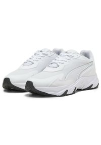 Puma INJECTOR - Zapatillas - white silver/blanco - Zalando.es