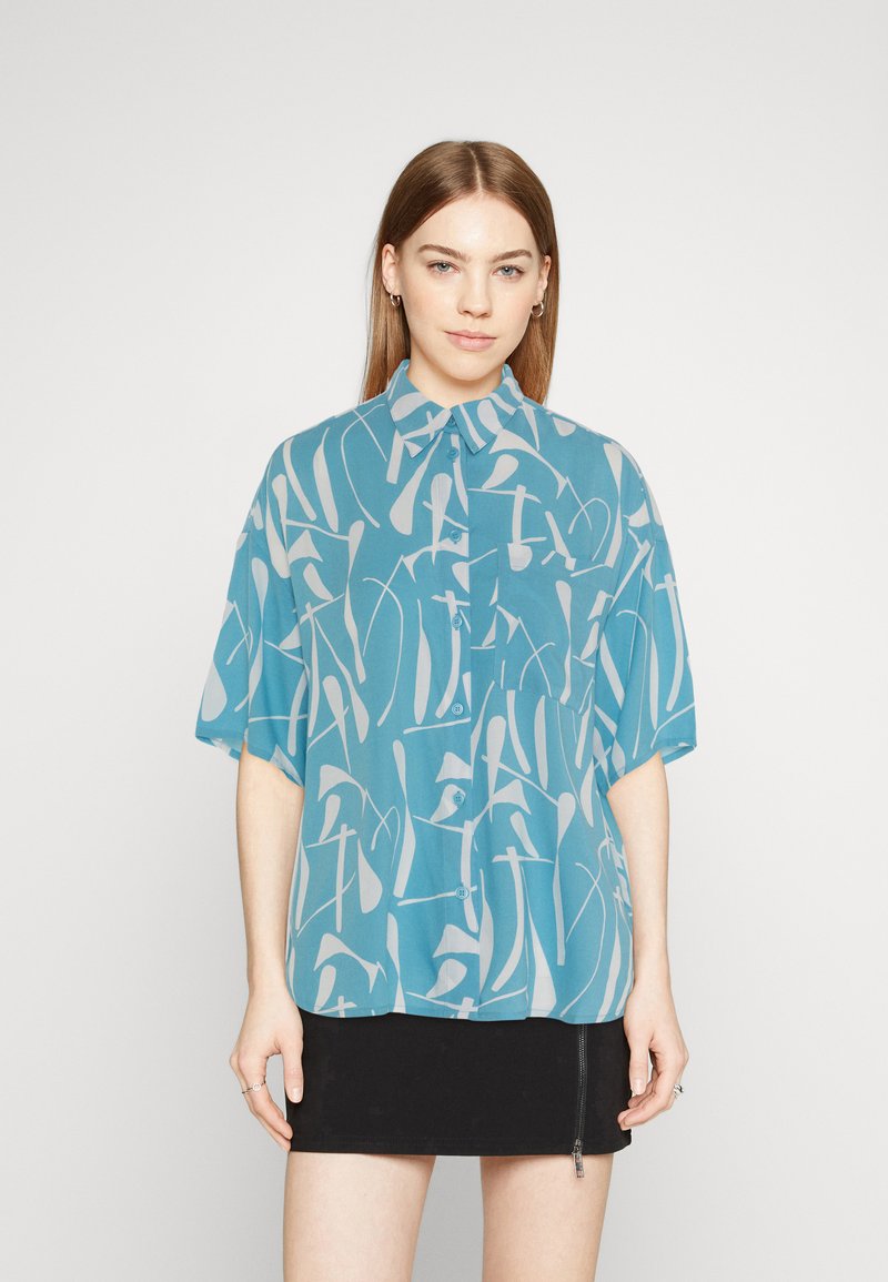 Monki Paitapusero - blue medium/sininen - Zalando.fi