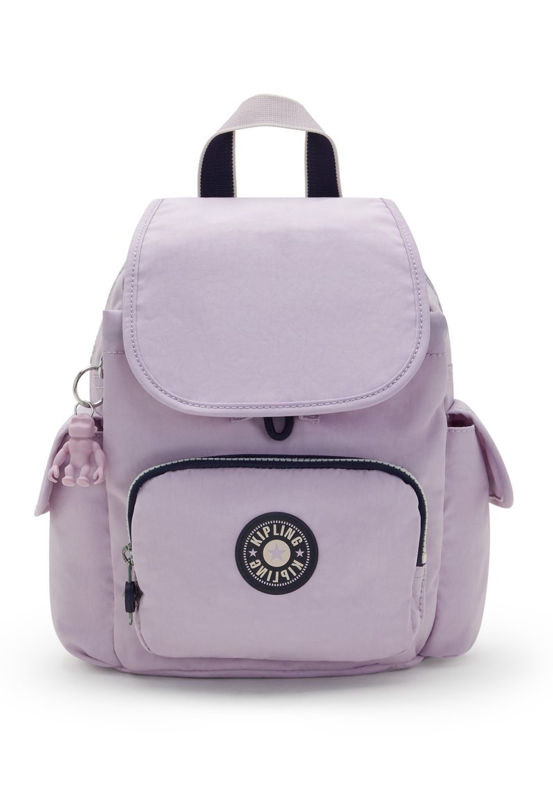 Kipling CITY PACK MINI - Mochila - gentle lilac block/lila jaspeado ...