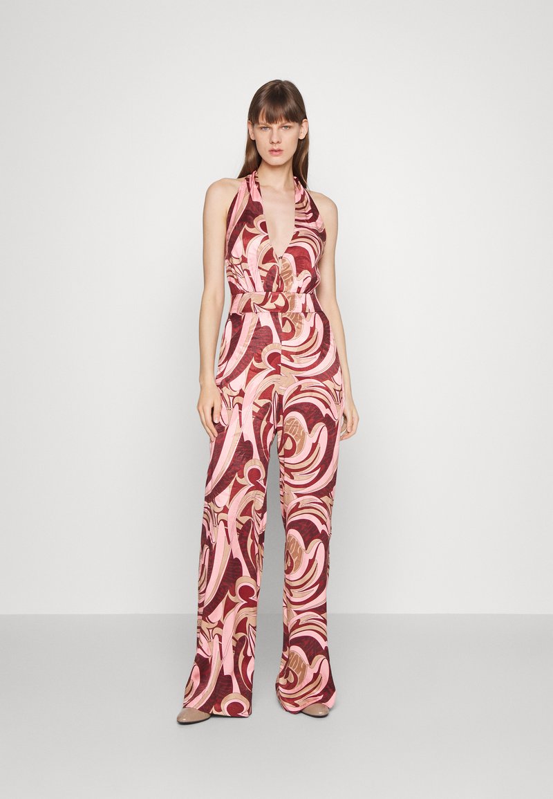 HUGO KALANT - Jumpsuit - open miscellaneous/hellrot - Zalando.ch