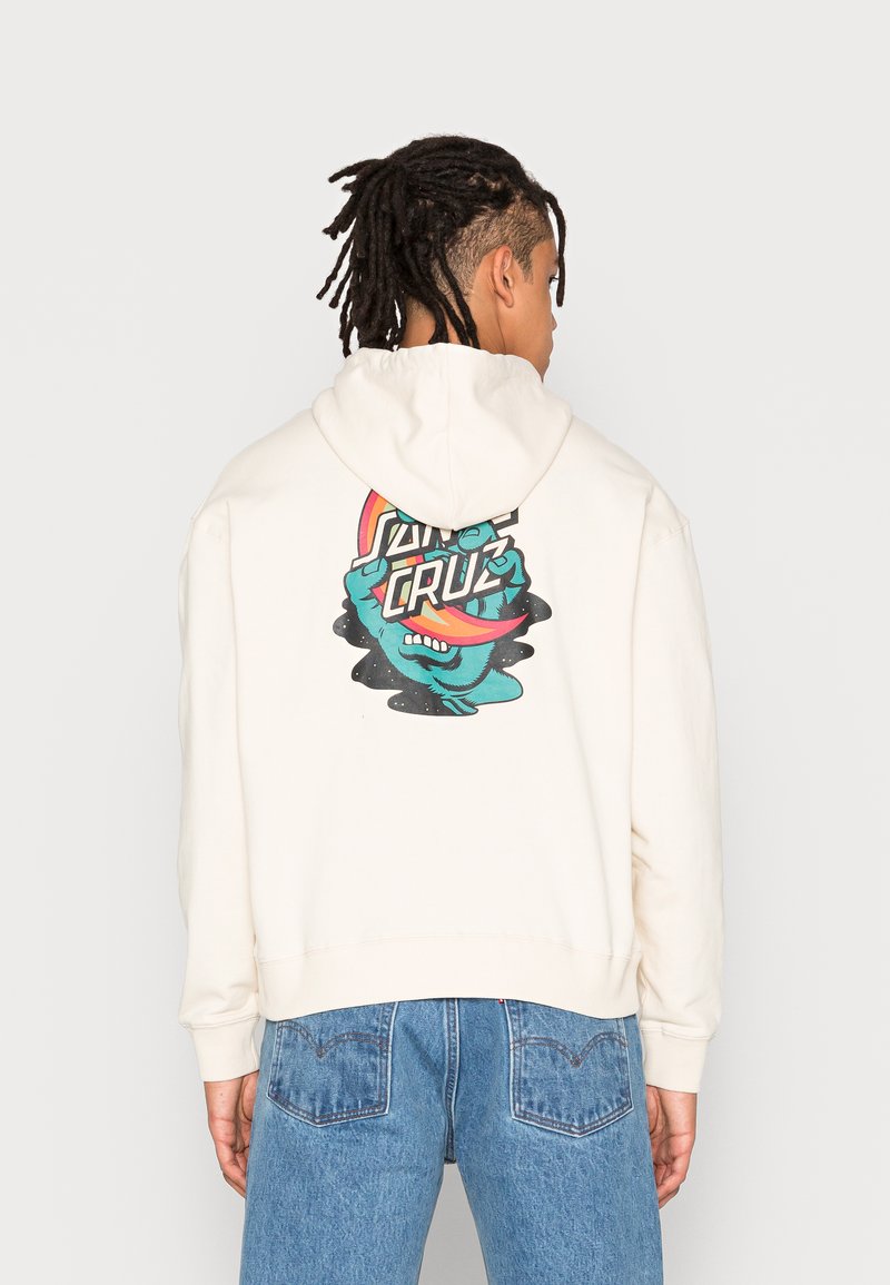 Santa Cruz UNISEX SCREAMING DELTA MOON HOOD - Felpa con cappuccio - off ...