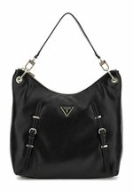 Guess LEVIA LARGE HOBO - Sac à main - black/noir - ZALANDO.FR