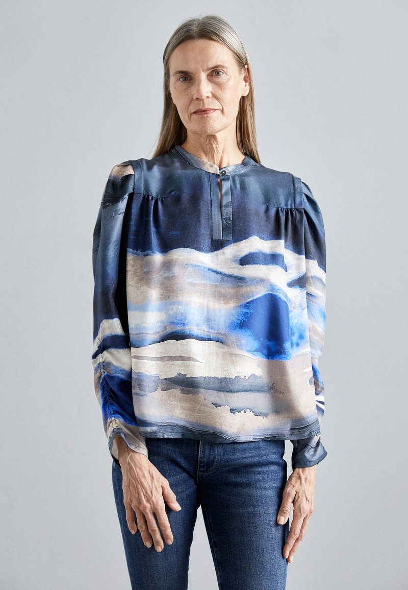 Munthe Elenor Long Sleeved Top Blue Zalando Ie