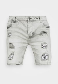 Brave Soul ANGOLA - Shorts vaqueros - light grey/gris claro - Zalando.es