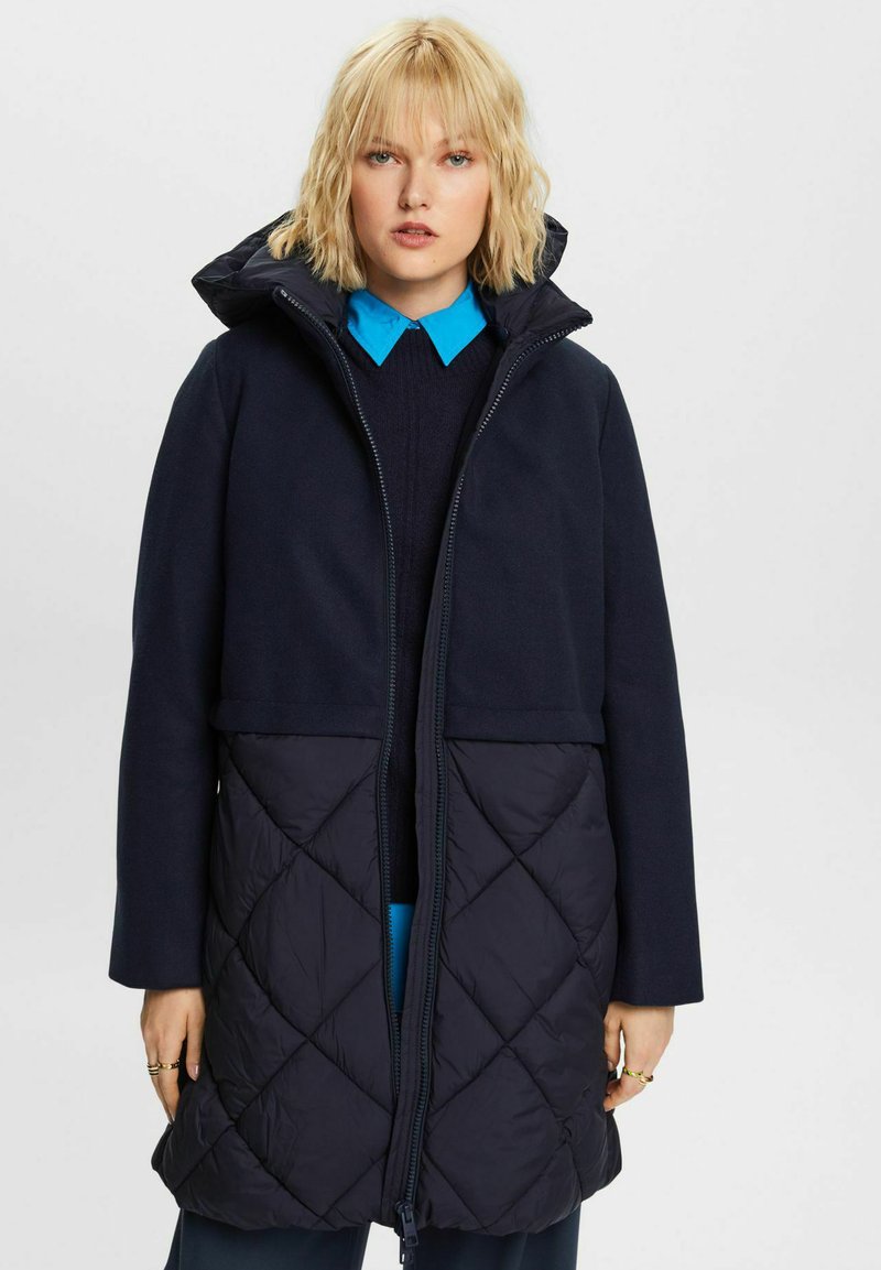 Esprit Collection Winter coat - navy/dark blue - Zalando.ie