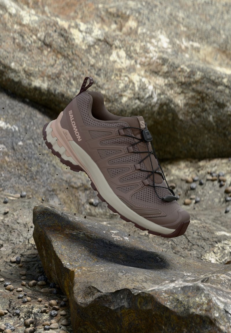 Salomon XA PRO 3D V9 - Trail running shoes - iron/shadow gray ...